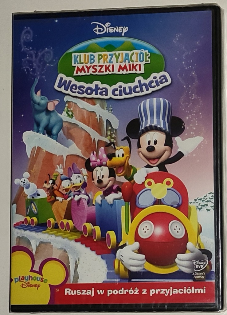DVD Klub Przyjaciół Myszki Miki Wesoła ciuchcia - 12958826751 - oficjalne archiwum Allegro