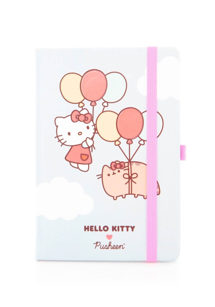 Pusheen Hello Kitty notes A5, zeszyt w linię 120k - 12619519045 ...