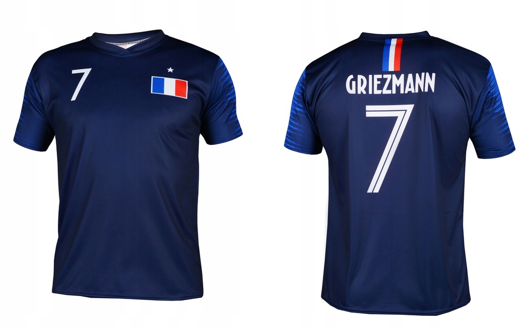 GRIEZMANN FRANCJA KOSZULKA T-SHIRT roz 116 - 12301661720 - oficjalne archiwum Allegro