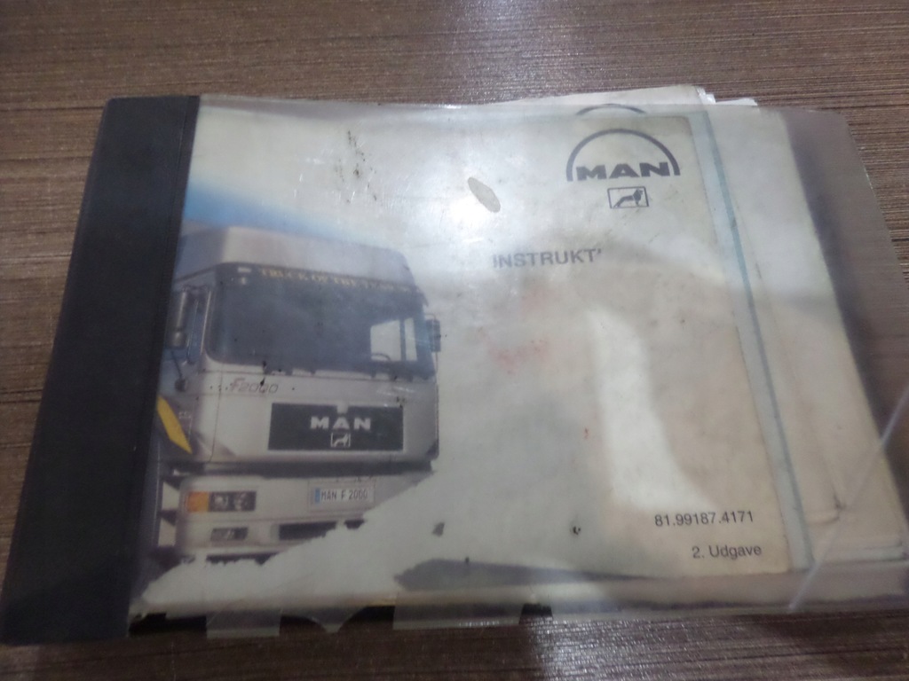 Instrukcja obsługi MAN F 2000 - 11637276096 - oficjalne archiwum Allegro