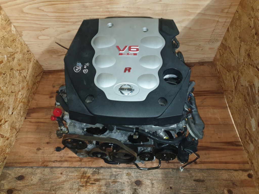 SILNIK KOMPLETNY VQ35 VQ35DE NISSAN 350Z M35 3.5 - 13091874575 ...