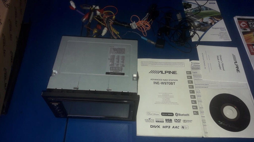 Alpine INE-W970BT Nawigacja GPS dotyk 6,1 USB DVD - 8727988514 ...