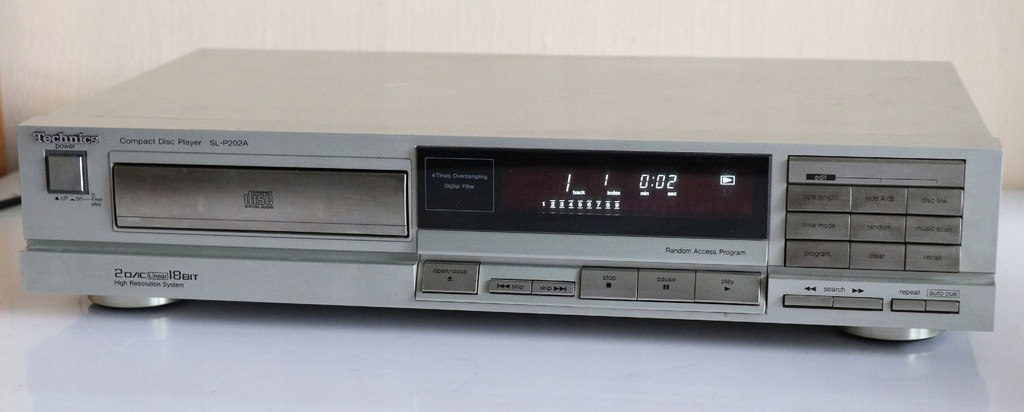 TECHNICS SL-P202A odtwarzacz CD Philips CDM 4/19 - 13384435691 ...