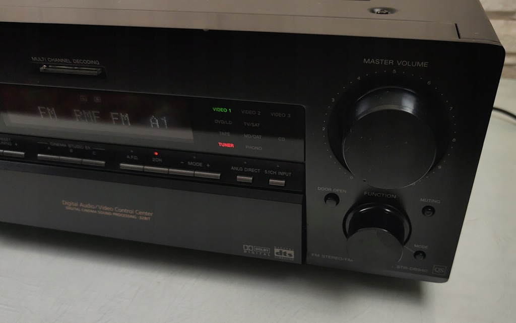 SONY STR-DB940 Amplituner 5,1 z equalizerem - 12580278691 - oficjalne archiwum Allegro