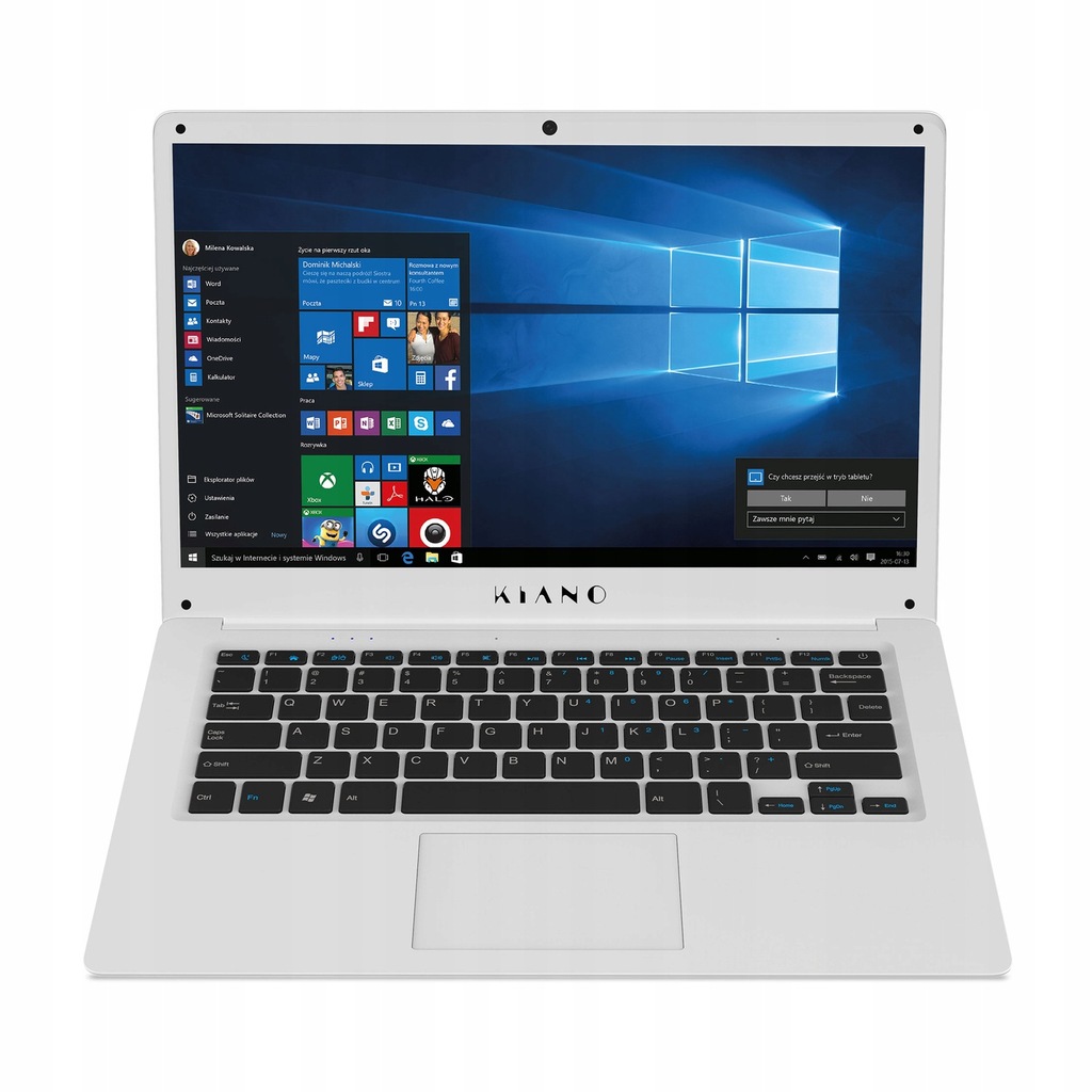 Laptop Kiano SlimNote 14.2 + Silver Outlet - 11346324729 - oficjalne ...