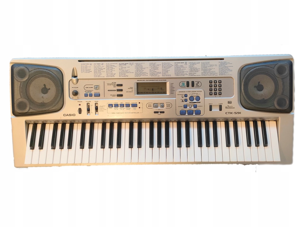 Keyboard Casio CTK 591 - 13028228621 - oficjalne archiwum Allegro