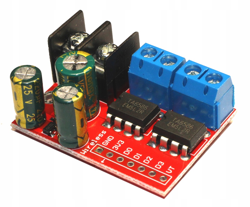 Moduł sterownika TA6586 5A 3-14VDC mostek H - 11663898688 - oficjalne ...