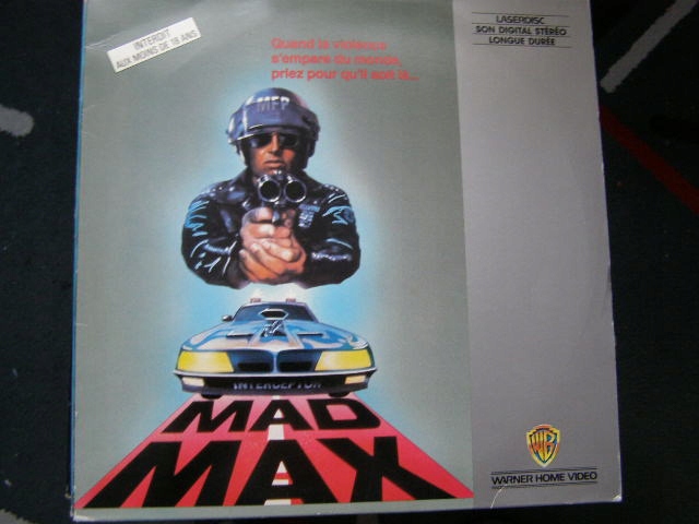 Mad Max Mel Gibson LASER DISC!!! - 11551623518 - oficjalne archiwum Allegro