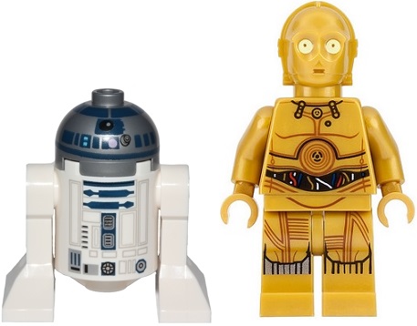 4You LEGO STAR WARS - DROIDY C3-PO R2-D2 - 10502110702 - oficjalne ...