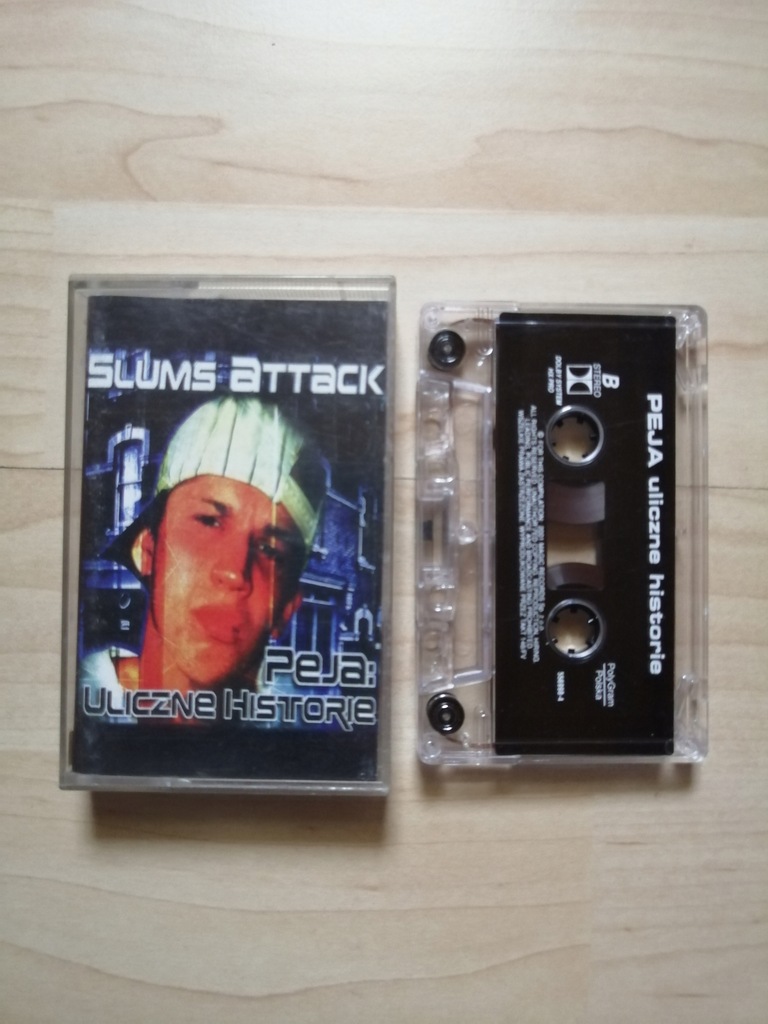 Kaseta Peja slums attack uliczne historie rap - 11174903866 - oficjalne ... Kaseta Peja slums attack uliczne historie rap - 11174903866 - oficjalne ...