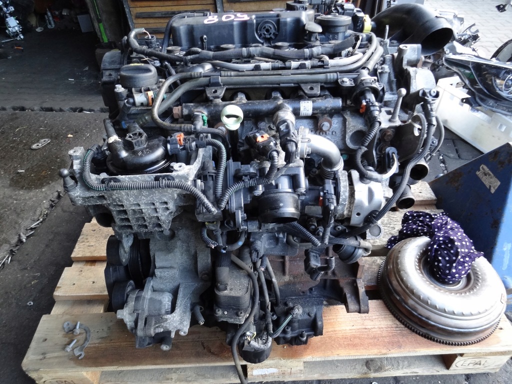 PEUGEOT 508 LIFT 2015 2,0 E-HDI SILNIK Z POMPA WTRYSKOWA WTRYSKIWACZAMI ...