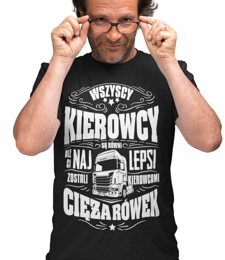 koszulka dla KIEROWCY Ciężarówki - TIRa - TR03 XXL - 9904011017 - oficjalne archiwum Allegro