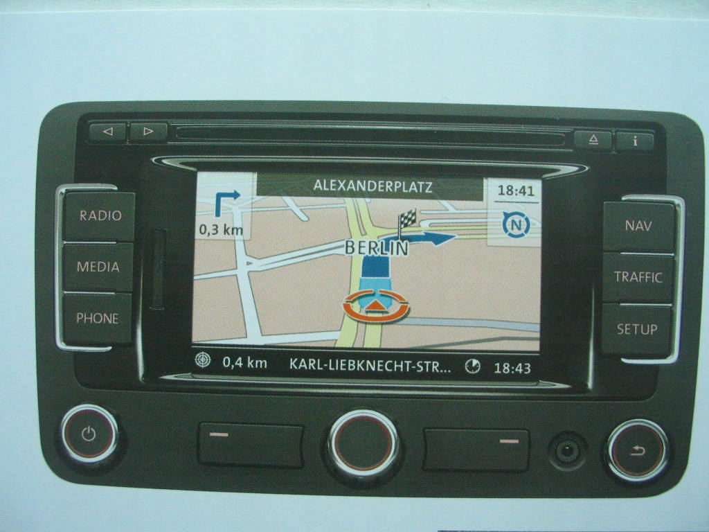 VW RNS 310 NAWIGACJA Polska instrukcja VW RNS310 - 7638913381 ...