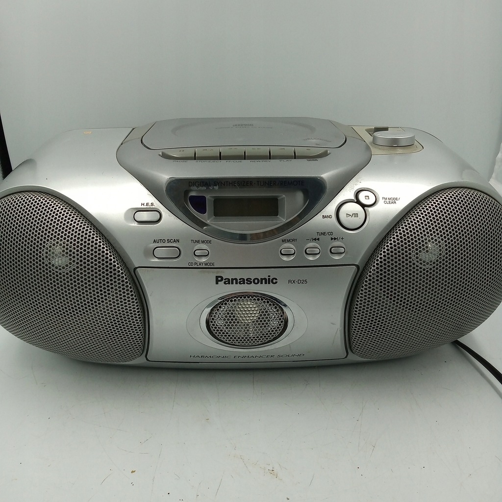 Odtwarzacz CD Panasonic RX-D25 - 11566654946 - oficjalne archiwum Allegro