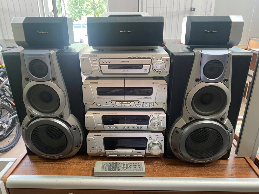 WIEŻA TECHNICS 5.1 PRO LOGIC SA-EH760 600W LOMBARD - 14063266833 ...