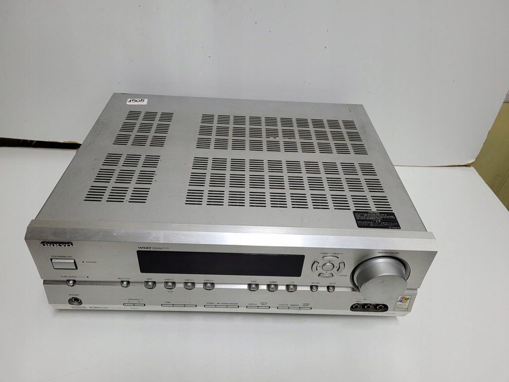 AMPLITUNER ONKYO TX-SR504E (3674/21) - 10747882418 - oficjalne archiwum Allegro