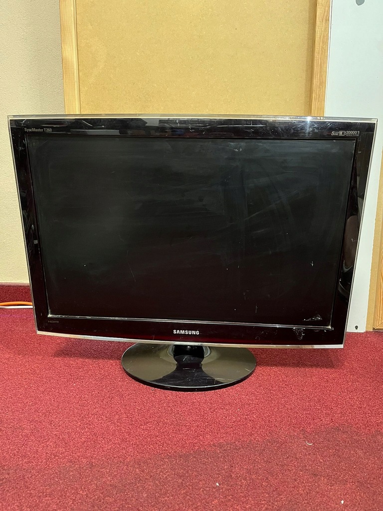 MONITOR SAMSUNG SYNCMASTER T260 OPIS! (205/24) - 15175543617 ...