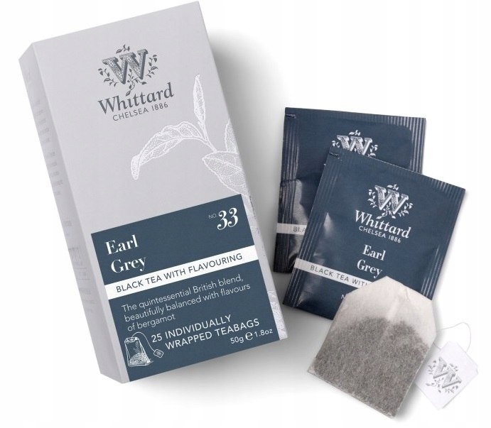Whittard Herbata Earl Grey 25 sasz N33 - 15198510433 - oficjalne ...