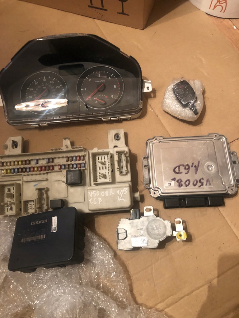 volvo v50 s40 c30 1,6d zestaw startowy 109 kM - 13414722875 - oficjalne ...