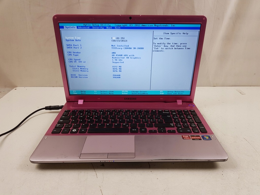 Samsung 355V AMD A8 (2074765) - 13888949498 - oficjalne archiwum Allegro