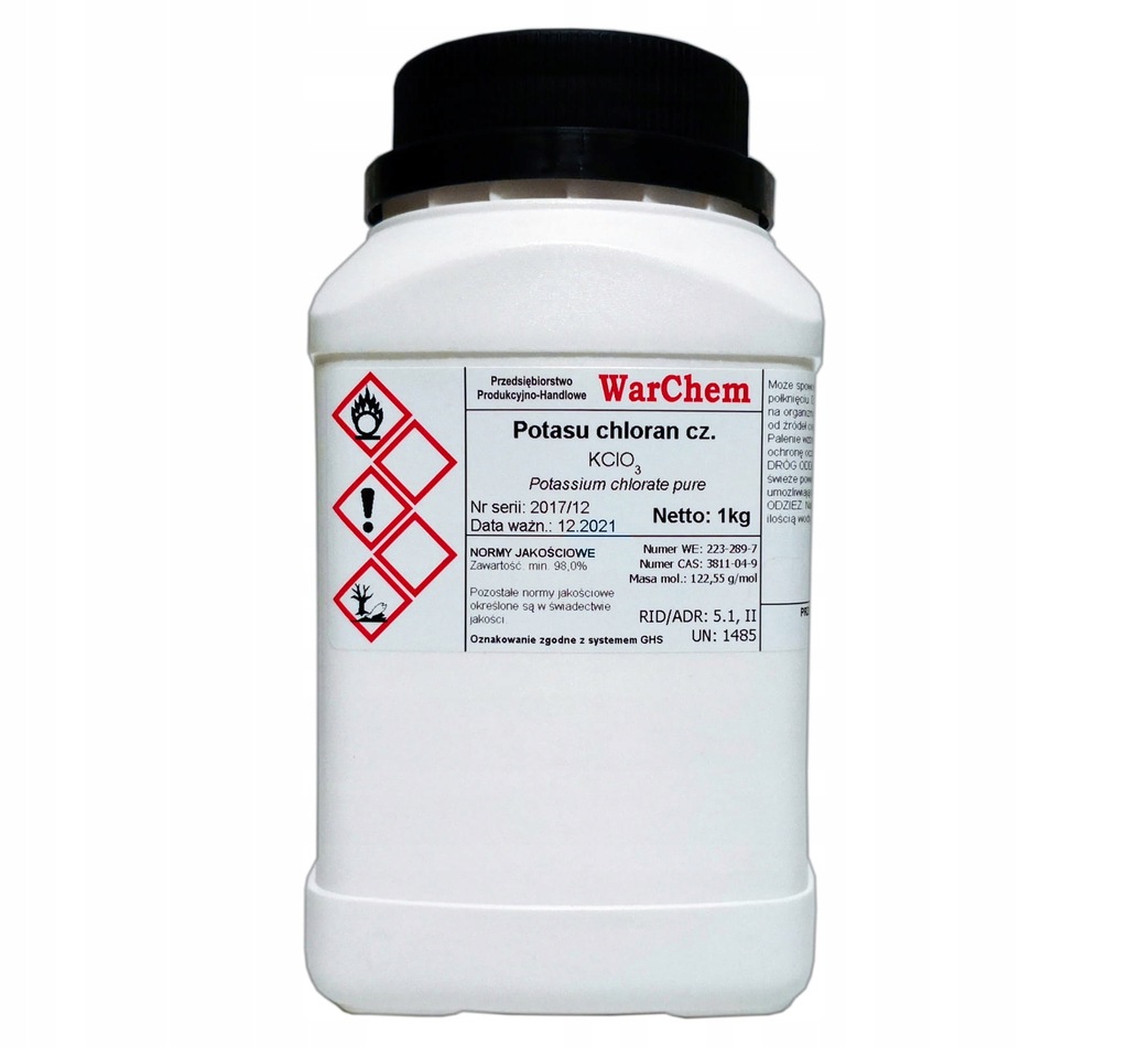 CHLORAN POTASU - 1kg WARCHEM [50757] - 7607351706 - oficjalne archiwum ...