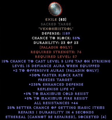 Exile Wygnanie Diablo 2 D2 ladder - 8260842871 - oficjalne archiwum Allegro