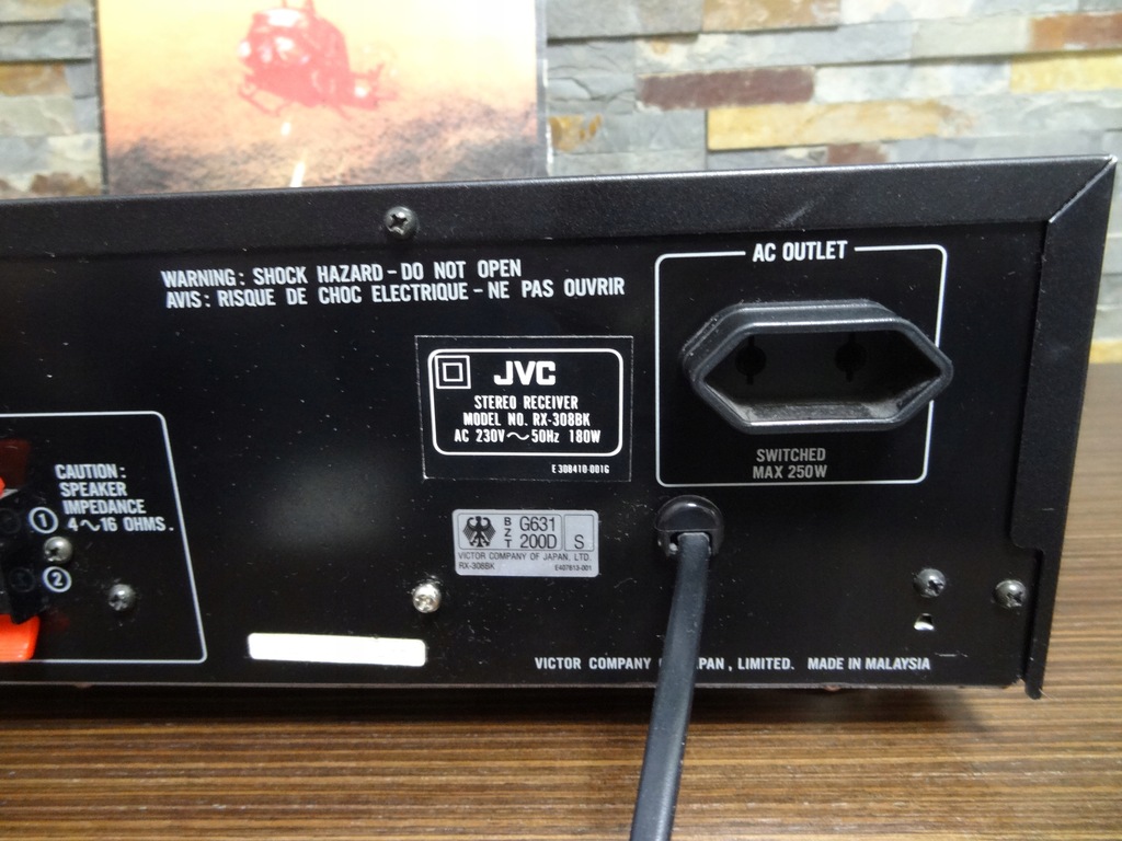 Amplituner JVC RX-308,wzmacniacz,radio, - 12291274888 - oficjalne archiwum Allegro