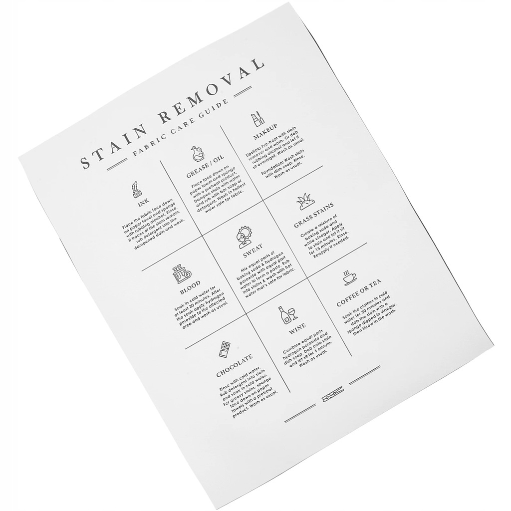 Laundry Symbols Sign Room Label Guide Care - 13719802694 - oficjalne ...