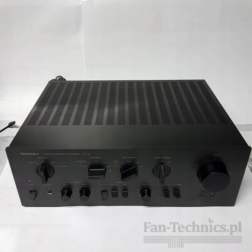Fan-Technics Wzmacniacz Technics SU-V6 Sklep Łódź - 13073032108 - oficjalne archiwum Allegro