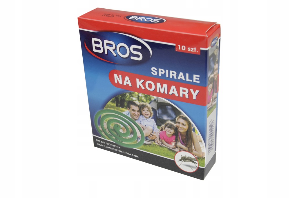BROS SPIRALE NA KOMARY MESZKI 10 SZTUK odstraszacz - 9366474187 - oficjalne archiwum Allegro