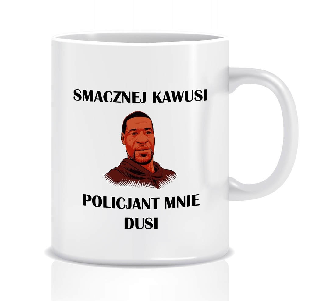 Kubek z grafiką dla policjanta (smacznej kawusi) - 12360429020 - oficjalne archiwum Allegro