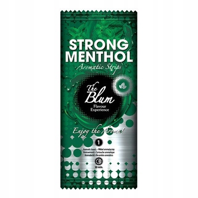 Karta aromatyzująca The Blum Strong Menthol - 11418118492 - oficjalne archiwum Allegro