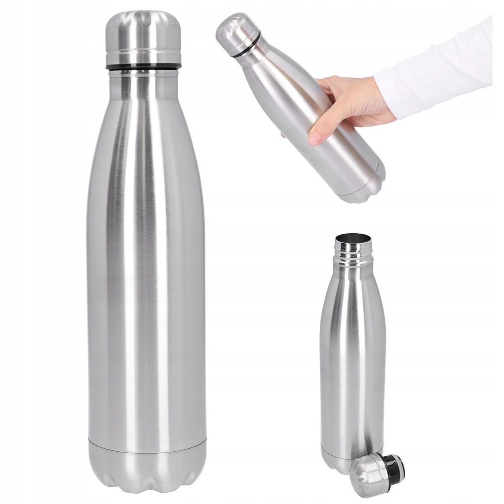 Butelka termiczna termos na herbatę do kawy próżniowy stal nierdzewna 0,5l - 14675653529 ...