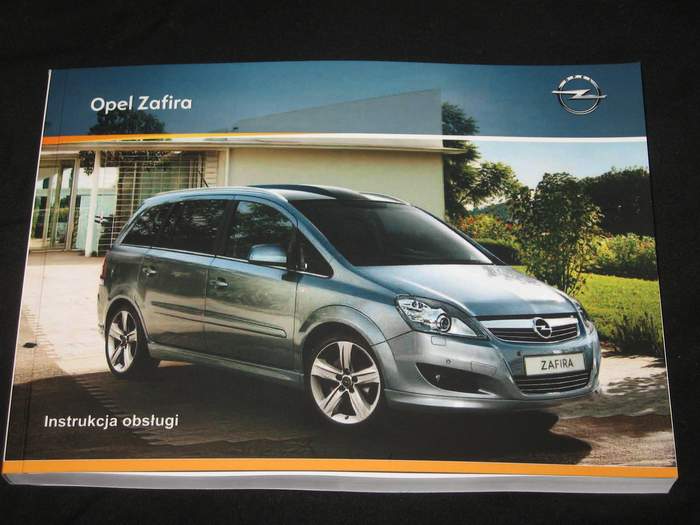 Opel Zafira B II polska instrukcja obsługi 2005-14 - 12820389579 - oficjalne archiwum Allegro