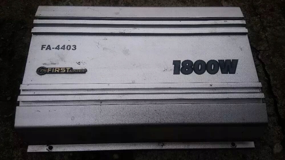 Wzmacniacz 1800W First FA-4403 - 8750132112 - oficjalne archiwum Allegro