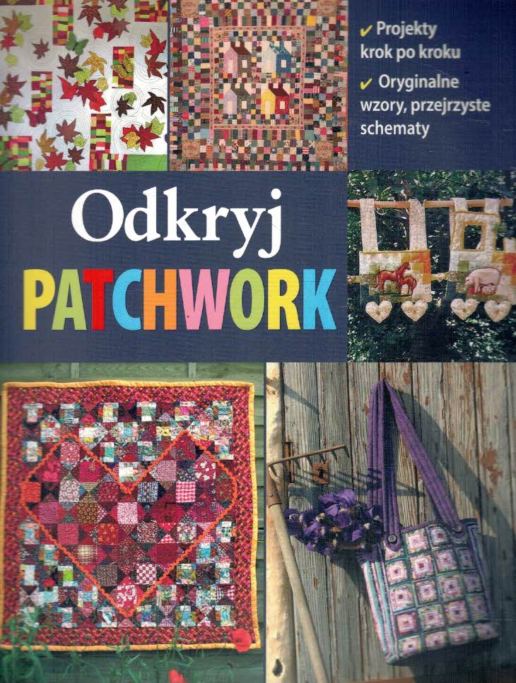Odkryj Patchwork wzory schematy - 12441366851 - oficjalne archiwum Allegro