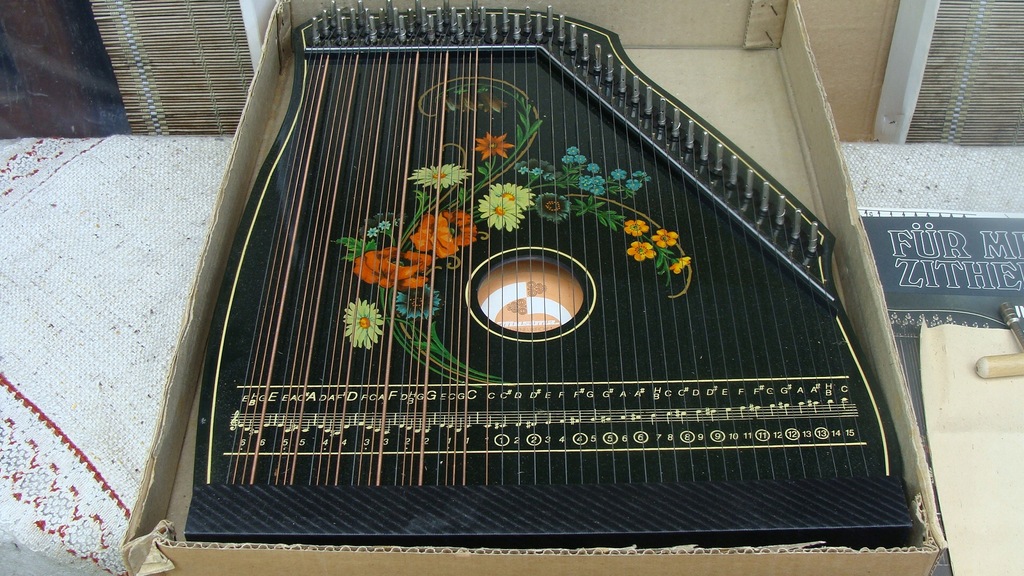 CYTRA AKKORD ZITHER - 12505073499 - oficjalne archiwum Allegro