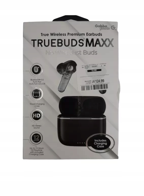SŁUCHAWKI TRUEBUDS MAXX - 13156096767 - oficjalne archiwum Allegro