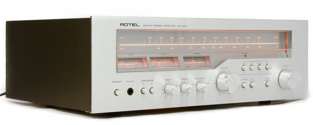 ROTEL RX-304 TOPOWY AMPLITUNER VINTAGE GRA ALE - 14508896260 ...