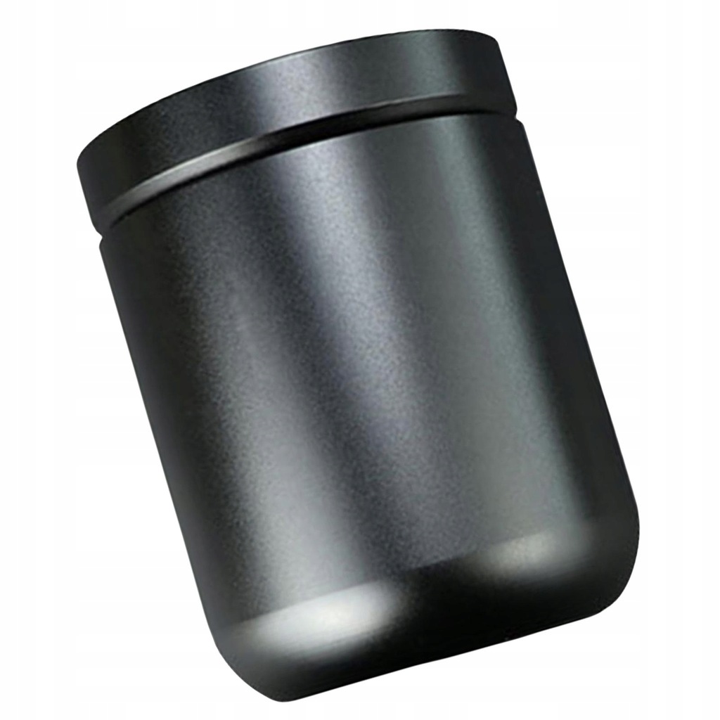 Round Tea Tin Tea Storage Container Mini Black - 13027387808 ...