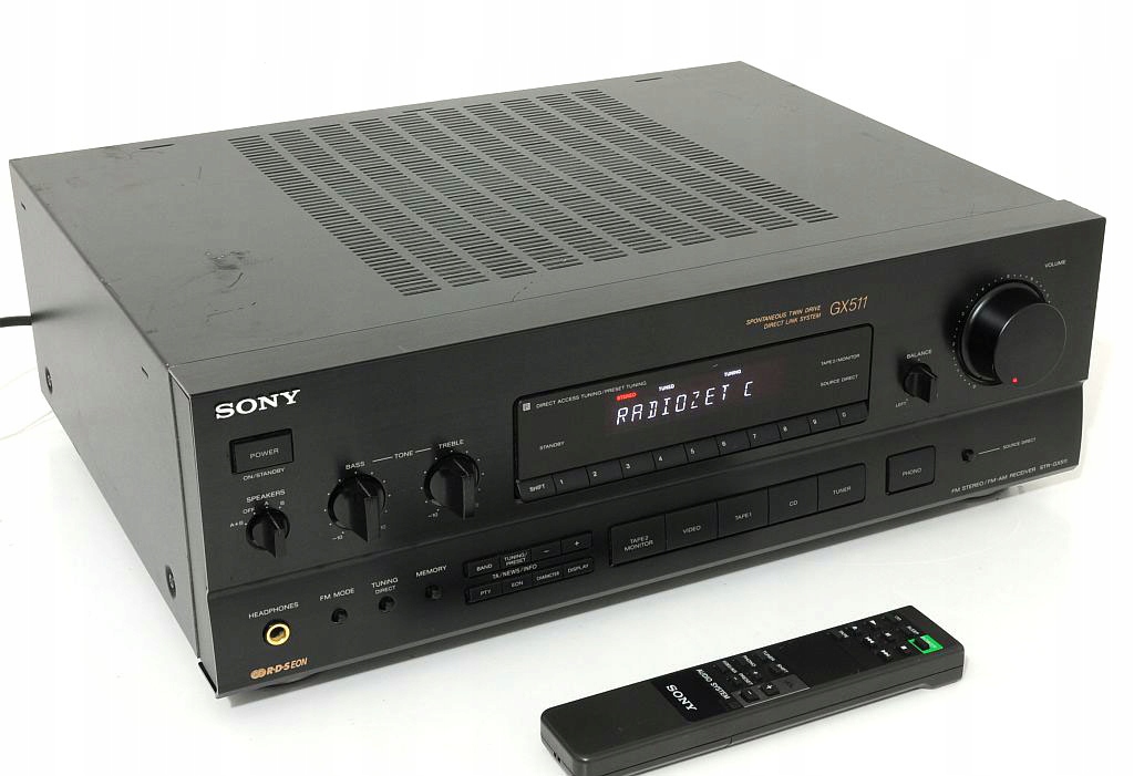 SONY STR-GX511 FIRMOWY AMPLITUNER STEREO RDS PILOT - 14428532636 ...