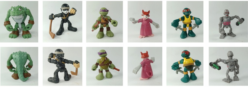 IMAGINEXT / TMNT / Wojownicze żółwie 13 figurek - 12767995282 ...