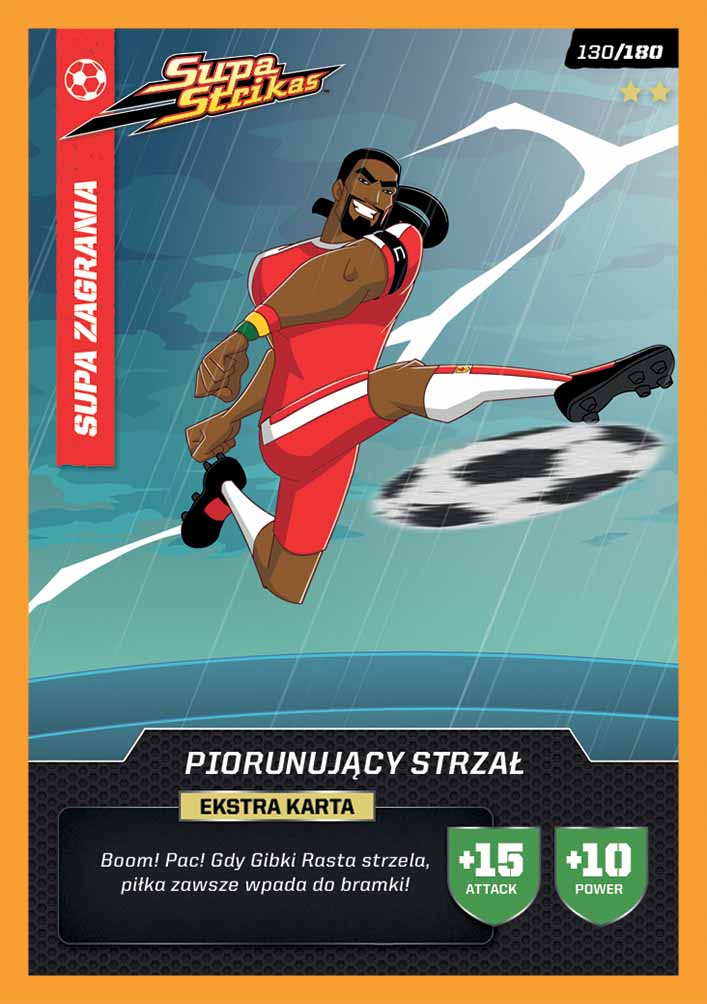 karta Supa Strikas Clash Cards rare nr 130 - 7511768729 - oficjalne archiwum Allegro