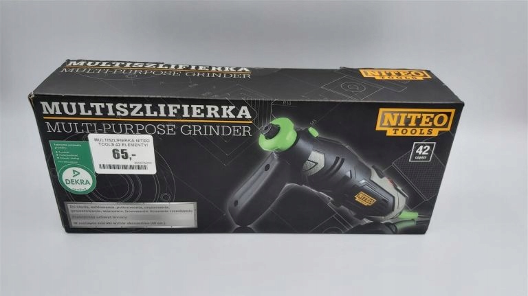 MULTISZLIFIERKA NITEO TOOLS 42 ELEMENTY! POLECAM - 9477989123 - oficjalne archiwum Allegro