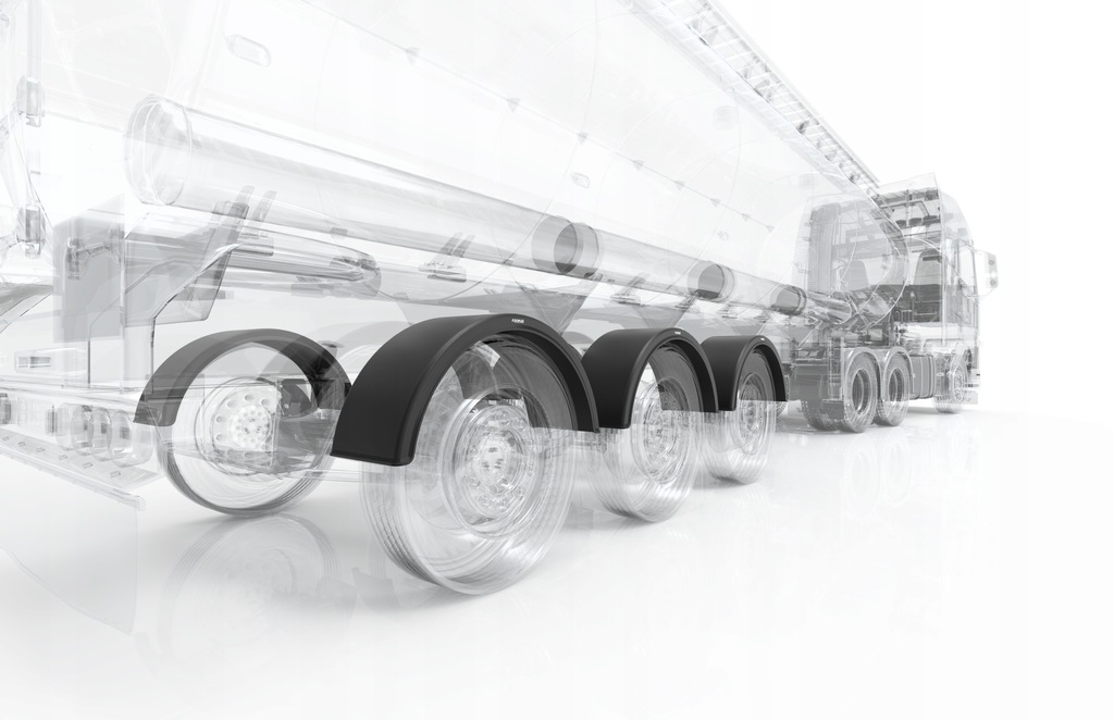 Купить 2x TWIN FENDER колесная арка Эвакуатор DOMAR 15 16: отзывы, фото ...