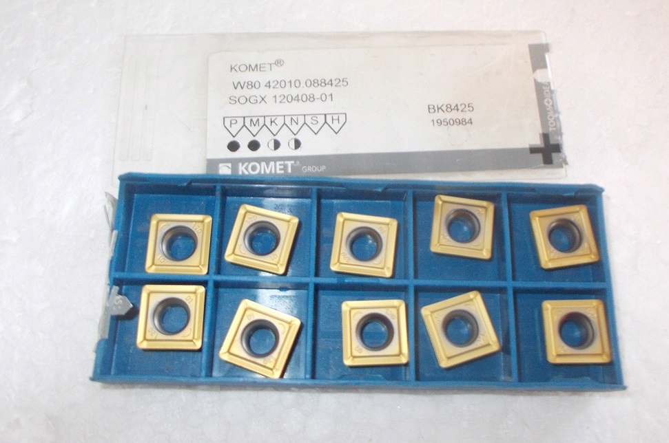 Płytki wieloostrzowe SOGX 120408-01 BK8425 KOMET - 10791612442 ...