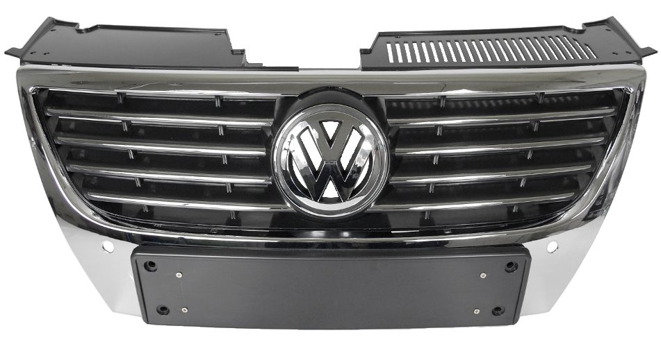 ATRAPA GRILL MASKI CHROM VW PASSAT B6 3C0853651AK - 8297061337 - oficjalne archiwum Allegro