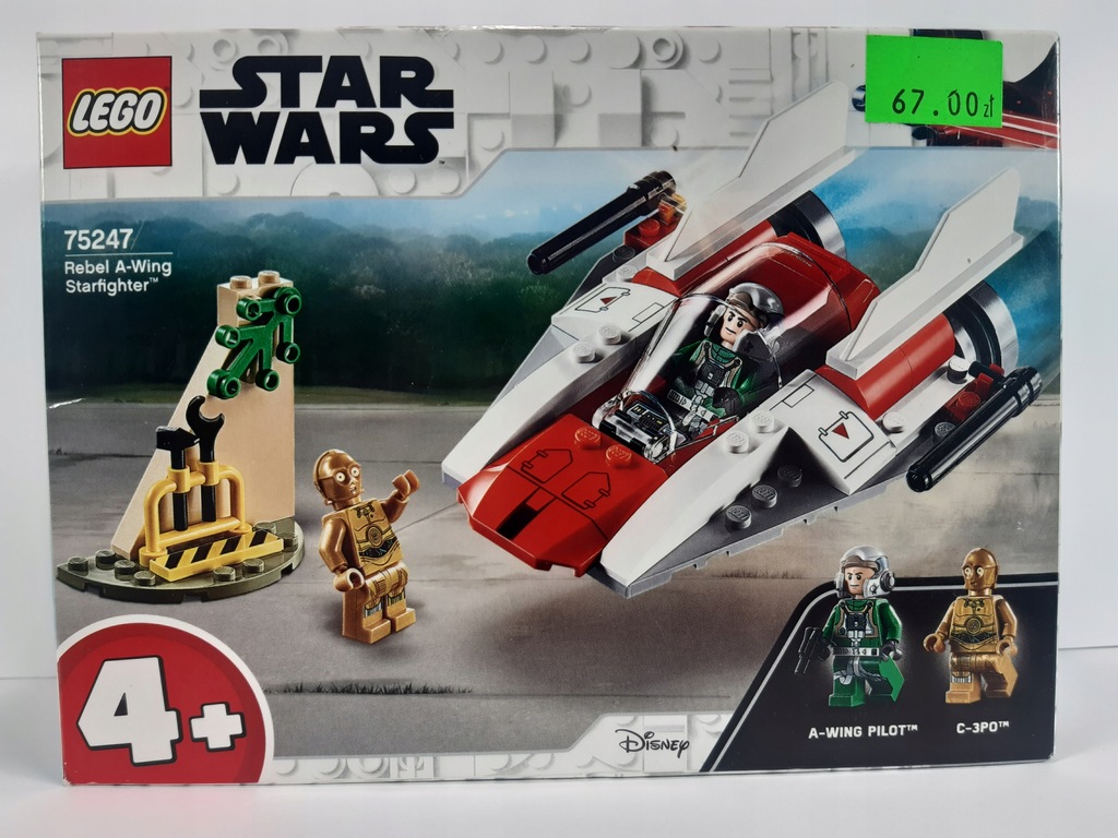 LEGO Star Wars 75247 Rebeliancki myśliwiec A-Wing - 13645658105 ...