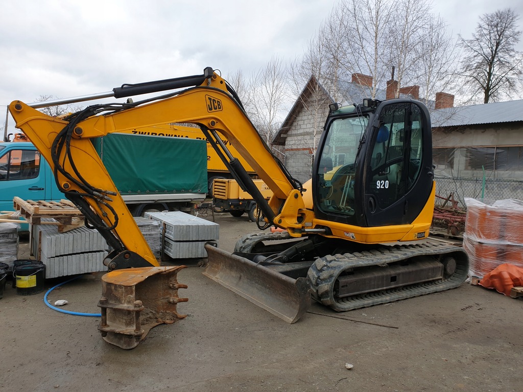 Koparka gąsienicowa JCB 8080 2009r. 8t - 7908776052 - oficjalne archiwum Allegro