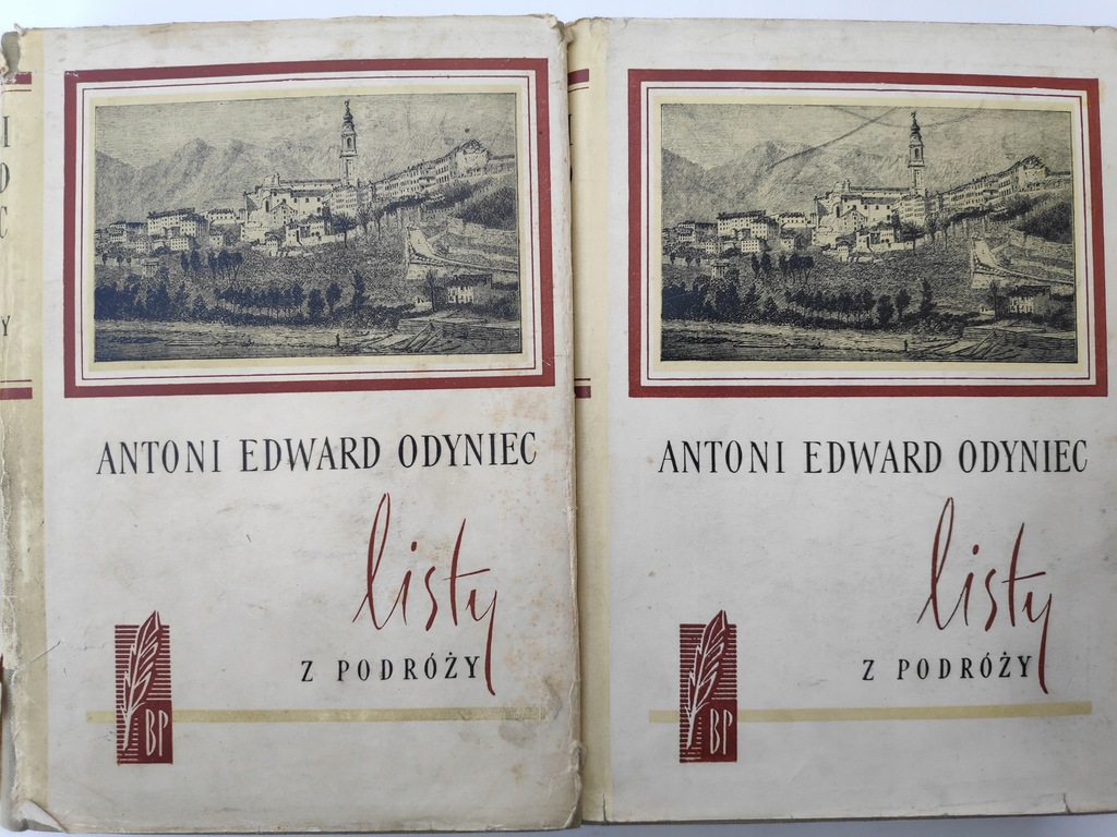 Listy z podróży 2 tomy Antoni Edward Odyniec - 12057980048 - oficjalne archiwum Allegro